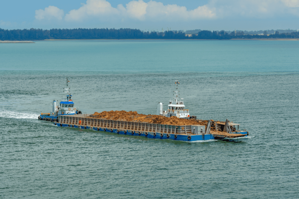 Barge Unloading Dredge - Slurry Pumping and Dredge Consulting