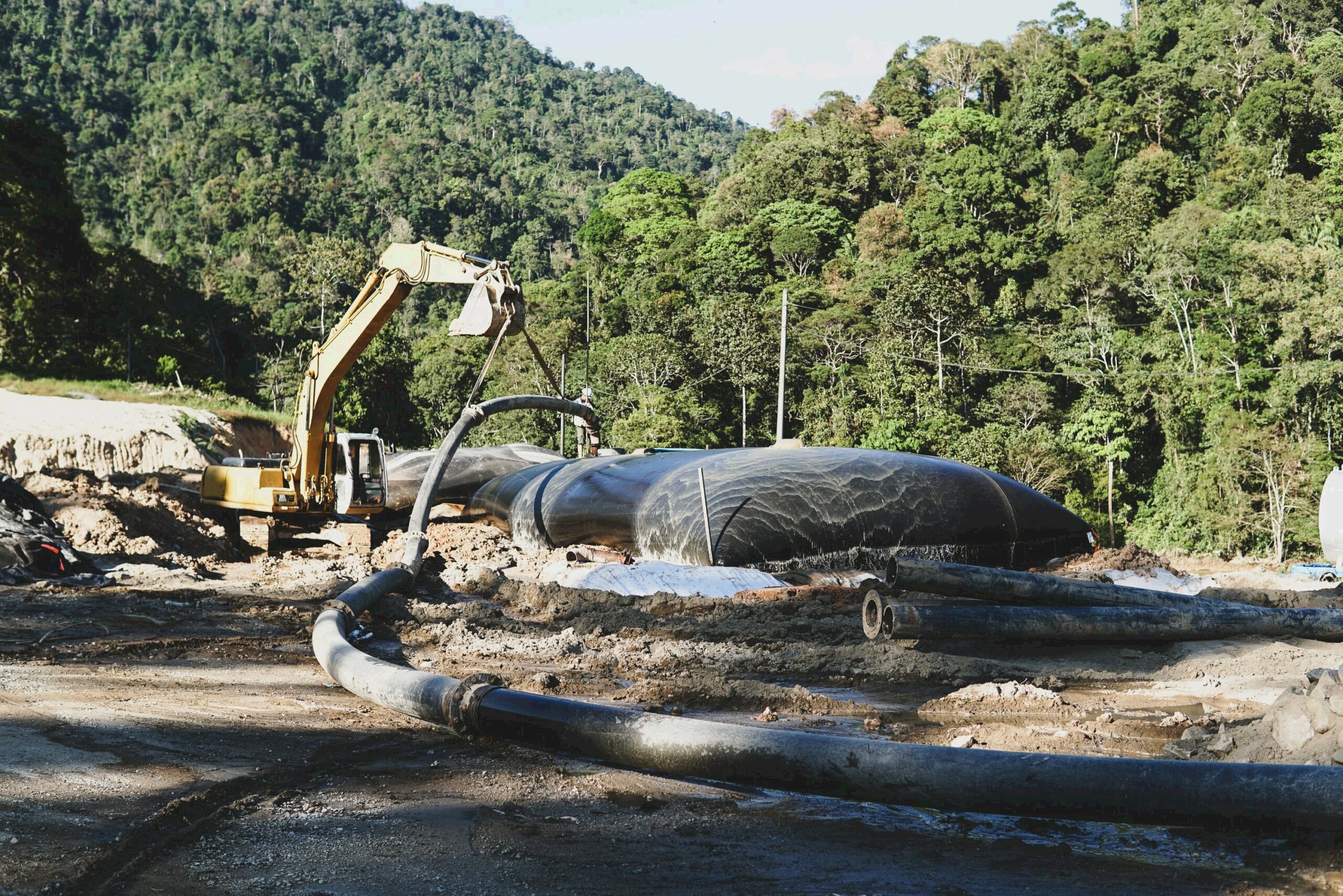 Dewatering: Geotextile Tubes - Slurry Pumping and Dredge Consulting