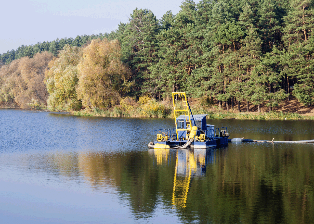 Lake and Pond Dredging - Slurry Pumping and Dredge Consulting